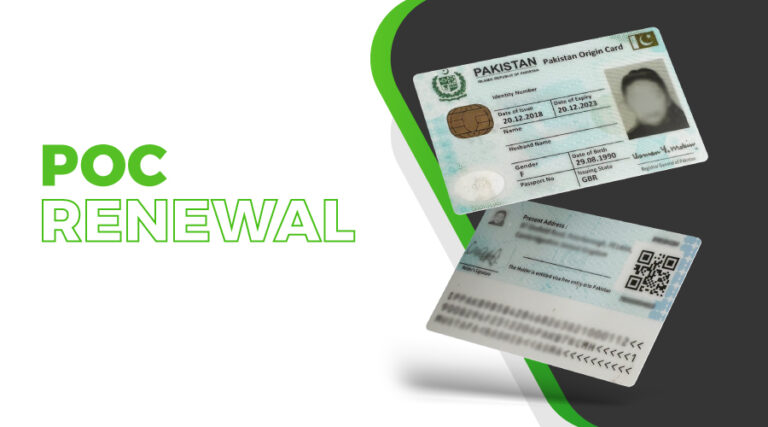 POC RENEWAL | Apply For Pakistan Origin Card Renewal - NCC